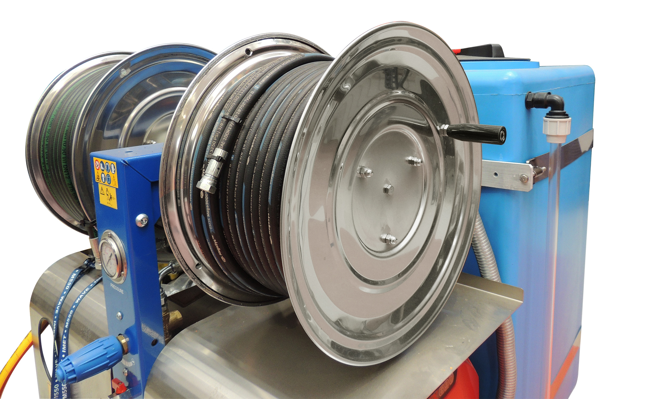 Whale 160 - 170 bar Sewer Cleaning Unit | Projetting